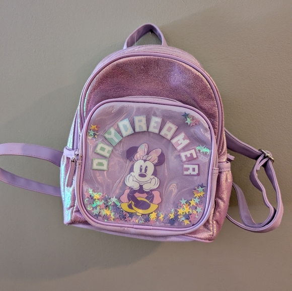Disney | Accessories | Disney Purple Minnie Mouse Backpack | Poshmark